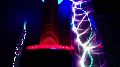 Plasma Lamp High Voltage Arc At Stock Footage Video Royalty Free Shutterstock