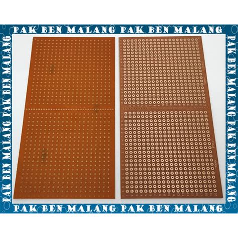 Jual Pcb Matrix Lubang Transistor Single Layer Kota Malang Pak Ben Malang Tokopedia
