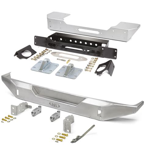 Jeep Jk And Jku Aluminum Ultra Clearance Front And Rear Bumper Package