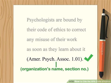 Simple Ways To Cite The APA Code Of Ethics WikiHow