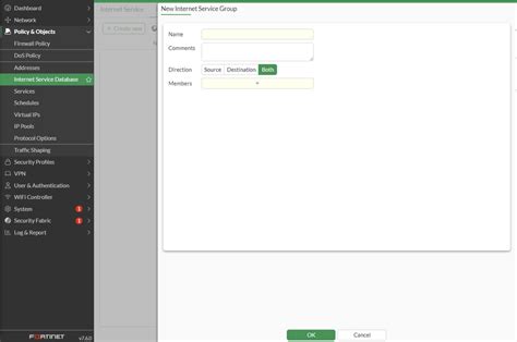 Technical Tip Grouping Isdb Objects Fortinet Community