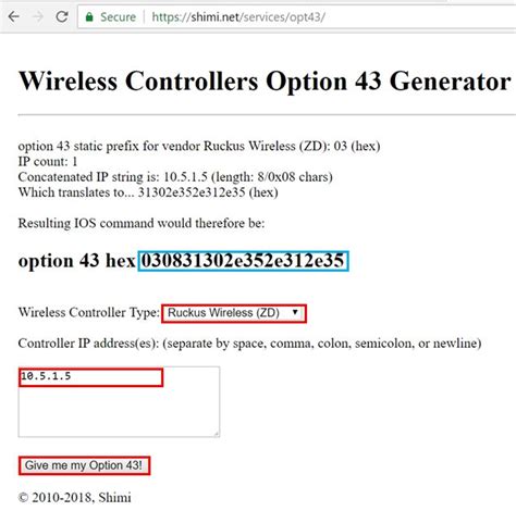 Configuring Dhcp Option 43 On A Mikrotik Routerboard My Packets Got