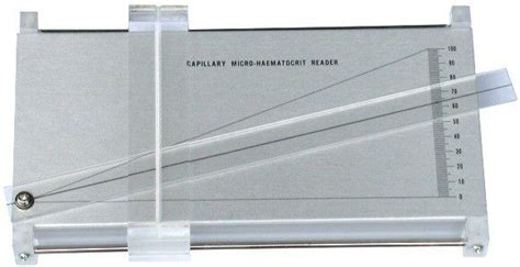 Microhematocrit Reader