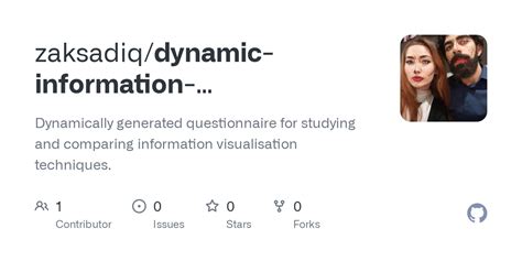 Github Zaksadiqdynamic Information Visualisation Questionnaire Dynamically Generated
