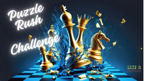 Chess Puzzle Rush Youtube