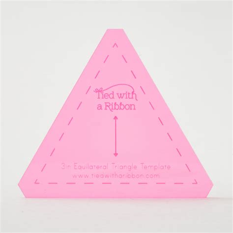 3 Equilateral Triangle Template