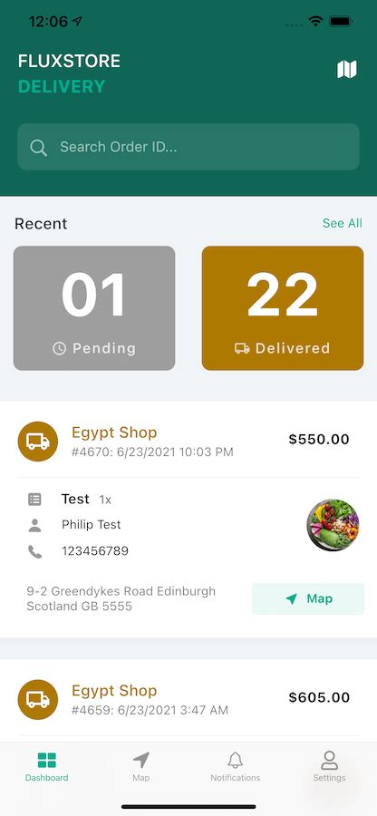 FluxStore Delivery Boy - Flutter App for Woocommerce by InspireUI ...