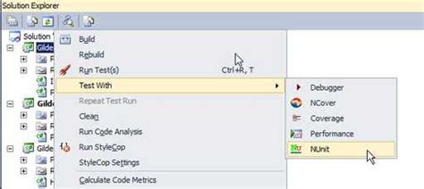Do You Know How To Run Nunit Tests From Within Visual Studio Ssw Rules
