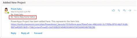 PowerApps Send Email On Submit SPGuides
