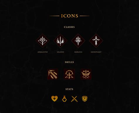 HUD UI Concept Design For Mobile RPG Game UX UI Behance