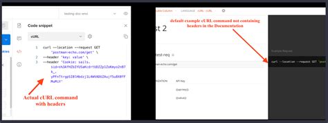 automatically populate authorization headers in the examples · issue