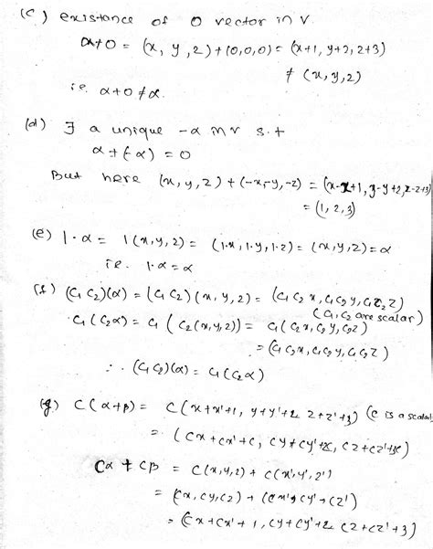 [solved] Verify All Vector Space Axioms And Determine If The Set Of