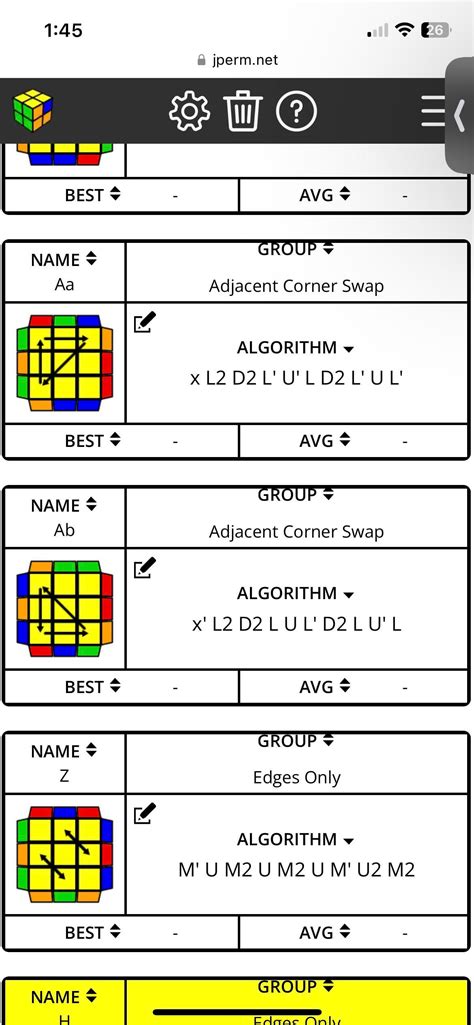 So Im Good At Recognizing All Pll Cases Ga T Z Etc However I Struggle To Remember