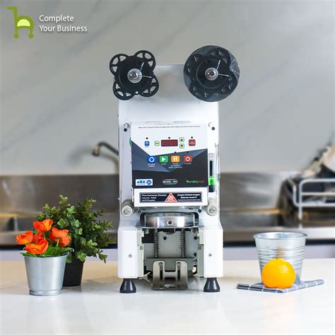 Mesin Full Automatic Cup Sealer AUTATA ATT 95S Solusi Bisnis Minuman Anda