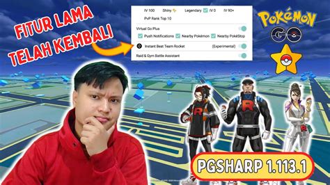 PGSHARP VERSI 1 113 1 AKAN KAH MENYEBABKAN BAN MASSAL LAGI YouTube