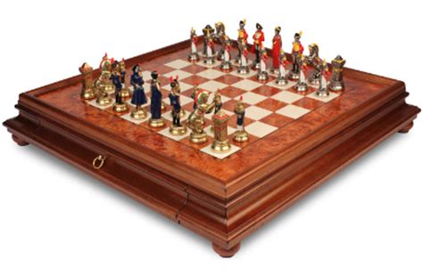 Chess Sets With Cases Wood Metal And Theme The Chess Sore