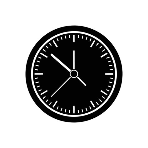 Minimalist Black Timer Icon Professional Silhouette Illustration 53239639 Vector Art At Vecteezy