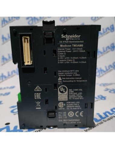 TM AM Schneider Analog Module