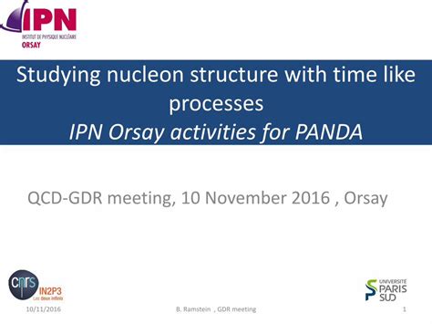 Pdf Studying Nucleon Structure With Time Like Processes In Panda