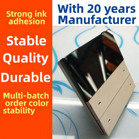 PMMA Panel Injection Molding Labeling IMD Panel Film China PMMA Panel And Injection Molding Panel