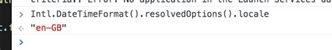 Intl DateTimeFormat ResolvedOptions Locale Returns Different Values In Extension Host To