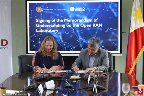 UPD USAID Ink MOU For Open RAN Lab University Of The Philippines Diliman