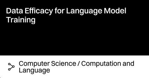 Data Efficacy For Language Model Training