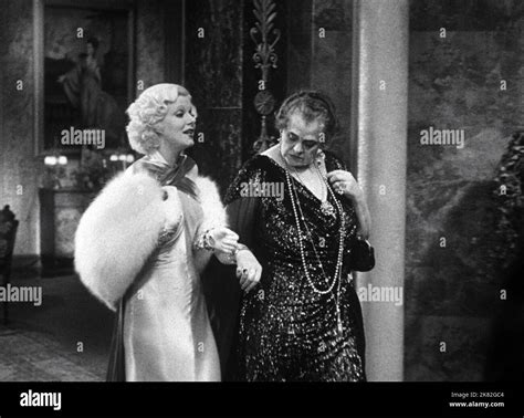 Billie Burke And Marie Dressler Film Dinner At Eight Usa 1933