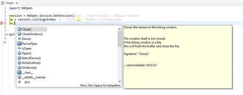 pydev nxopen obj global scope