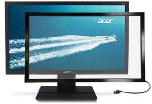 Magic Touch 29 Inch Ultra Wide Add On Infrared Touch Frame With Glass