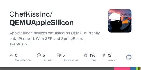 github chefkissinc qemuapplesilicon apple silicon devices emulated