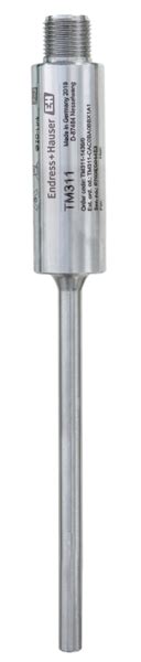 Tm311 Aac0bg1bab4a1 Endress Hauser Pt100 Temperature Sensor 6mm Dia 30mm Long 4 Wire G 1 2