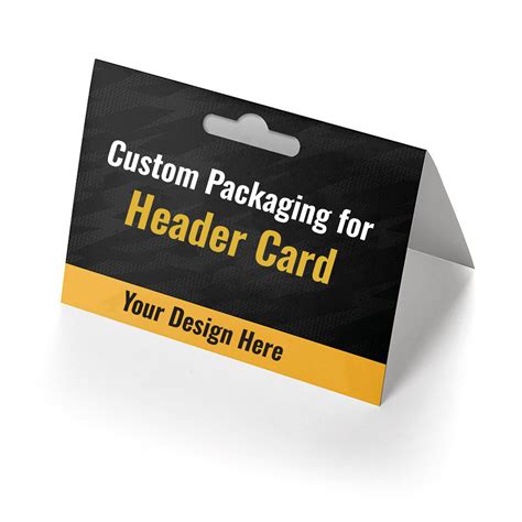 Buy Custom [header Cards] Best Prices Fast And Easy Ordering With Free Design Help And No Minimums