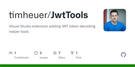 GitHub Timheuer JwtTools Visual Studio Extension Adding JWT Token Decoding Helper Tools