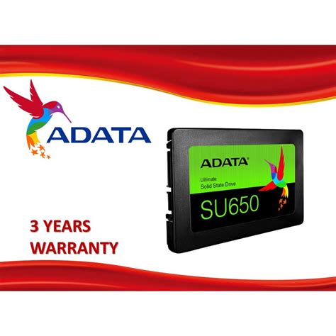 ADATA Ultimate SU650 2 5 SATA III Internal SSD Shopee Malaysia