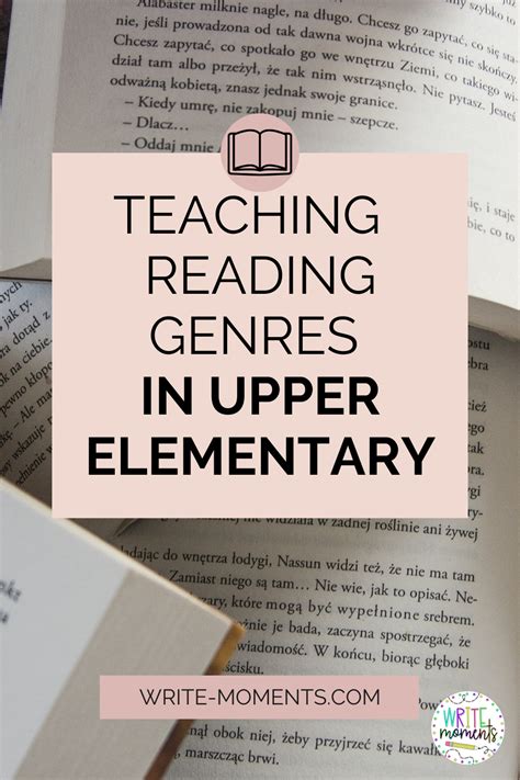 Teaching Reading Genres In Upper Elementary Write Moments