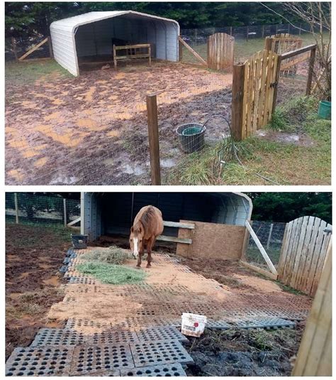 Before After MUDGRIDS MUD CONTROL GRIDS Beat The Mud Year After Year