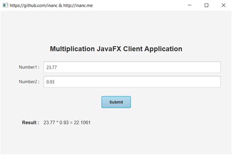 Github Inancmultiplication App Using Spring Boot Rest Javafx A Java