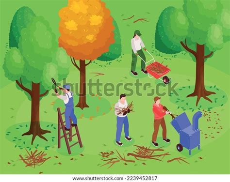 Tree Cutting Isometric Royalty Free Images Stock Photos Pictures Shutterstock
