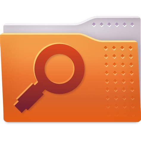 Places Folder Saved Search Icon FS Ubuntu Iconpack Franksouza183