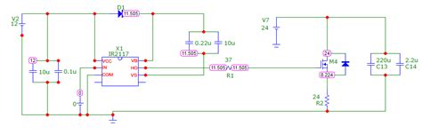 Ir2117 в Microcap Схемотехника Форум Electronix