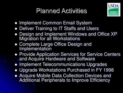 Ppt Usda Common Computing Environment Powerpoint Presentation Free Download Id 15874