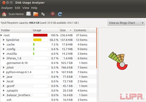 linux基础：分析 ubuntu 磁盘使用情况 baobab ubuntu baobab csdn博客