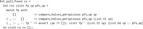 The Tortoise And The Hare Algorithm For Finite Lists Compositionally Acm Transactions On