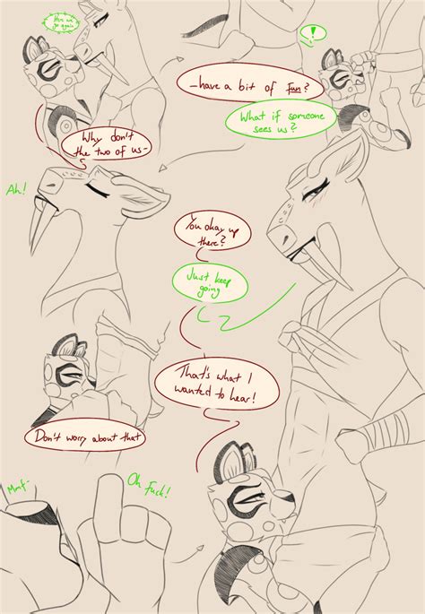 Rule 34 Anthro Blush Cervid Chest Wraps Close Up Clothed Clothing Clothing Lift Comic