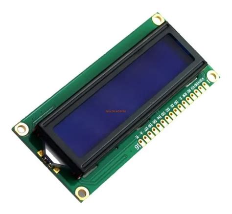 Display Tela Lcd X Backlight Azul Arduino MercadoLivre