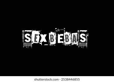This Writing Sex Bebas Vector Art Stock Vector Royalty Free Shutterstock