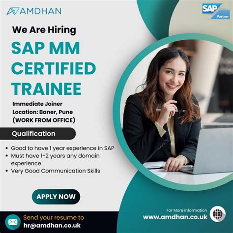 Amdhan Ltd On Linkedin Sapmmconsultant Sapmm Sapconsultant