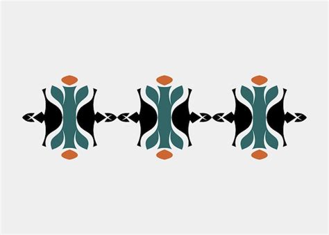 Premium Vector Beautiful Motifs Of Hand Art For Fabric Decoration