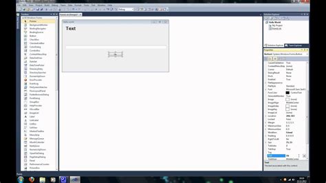 Visual Basic Hello World YouTube